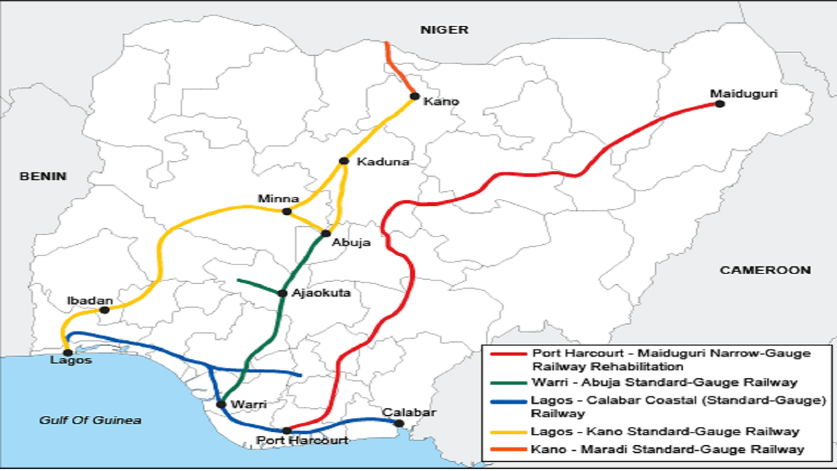 Nigeria’s Top 5 Railway Projects Gulp $26 Billion –Report